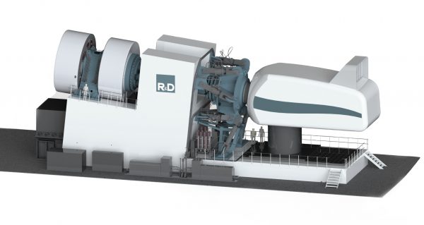 Installation of one of the world's largest test benches - R&D Test Systems