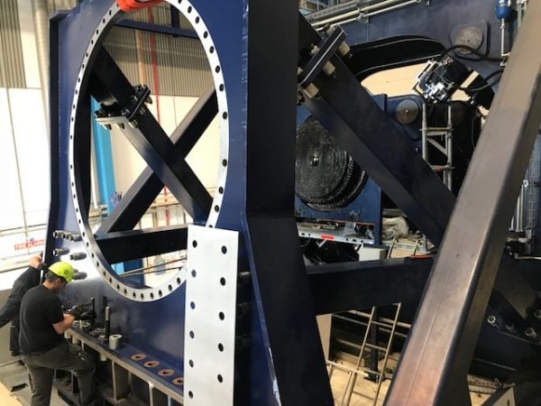 Behind the mechanical upgrade of Vestas' test bench for wind turbine ...