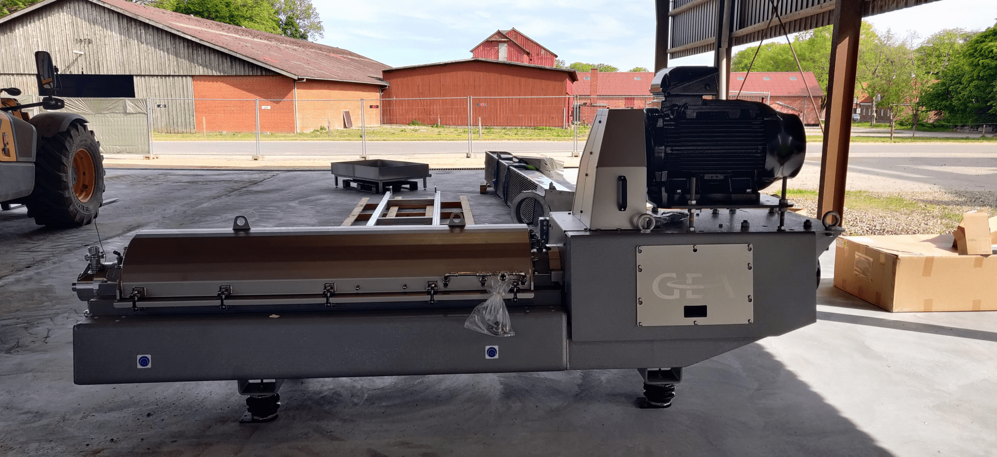 The installation of the Grass Protein Refinery has started - R&D Test ...