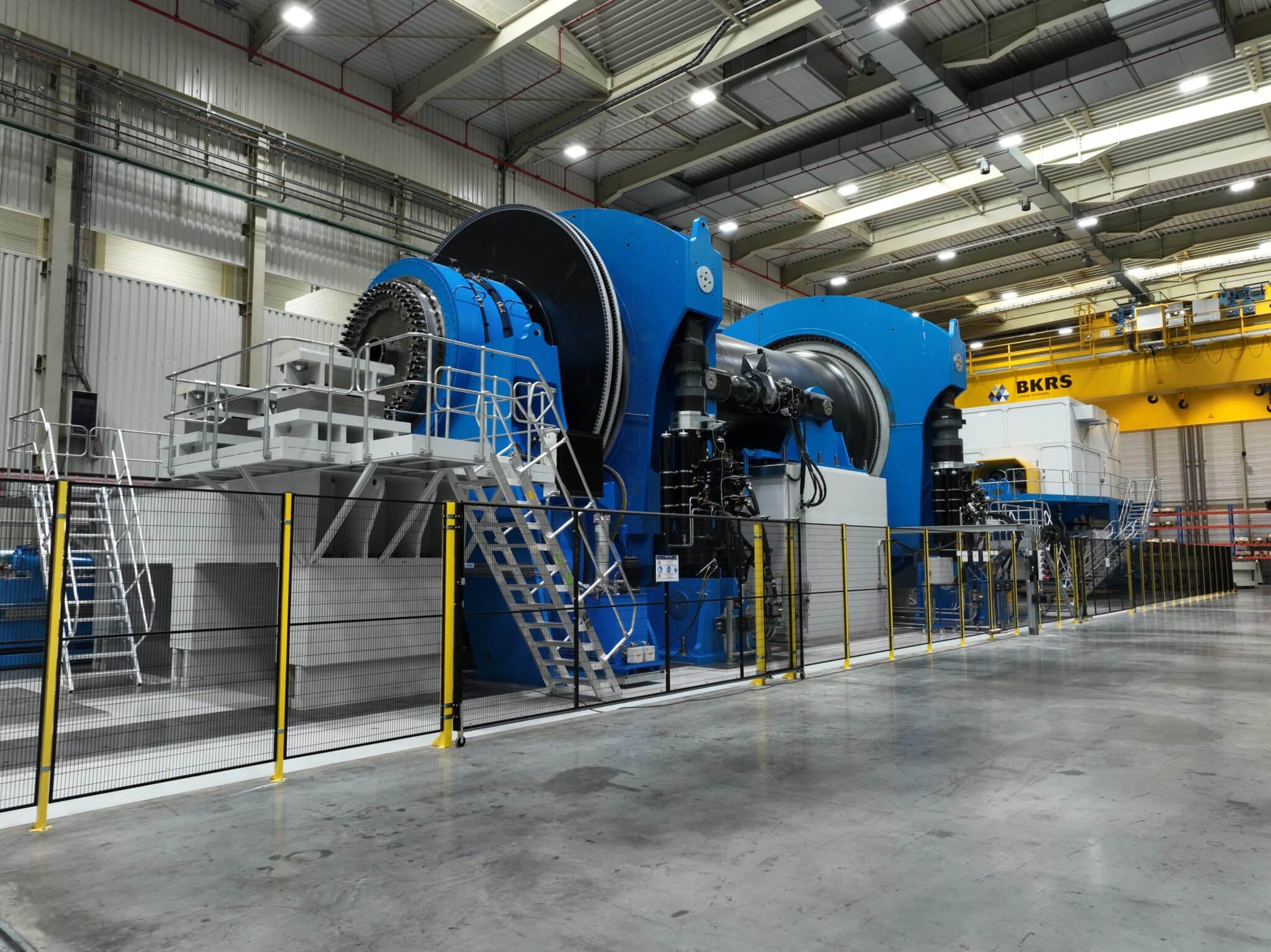 Assembled 30MW validation test bench - R&D Test Systems